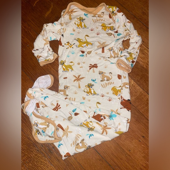 Little Sleepies | Pajamas | Little Sleepies Nb Lion King Simba Sleeper ...